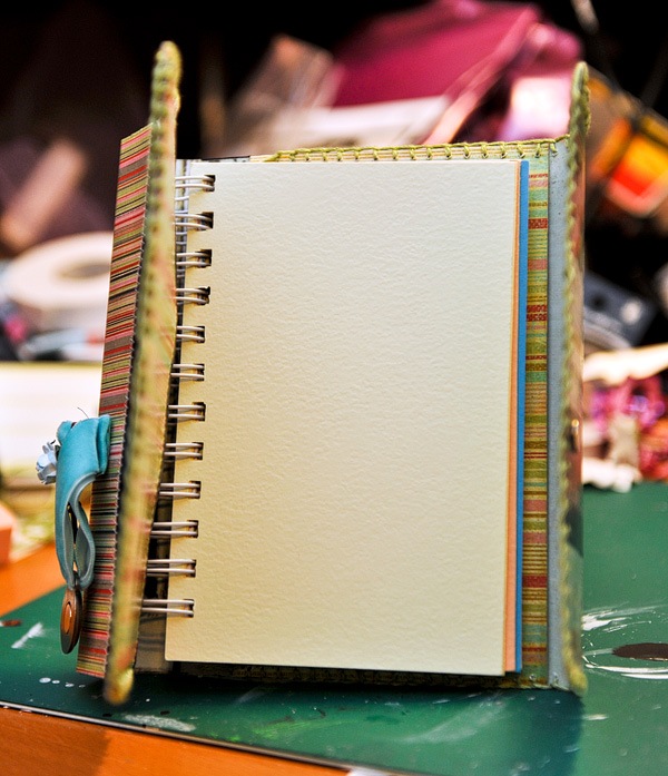 Little Corner of Ania: ~~ Sunday Tutorial: Fancy This Notebook & Binder